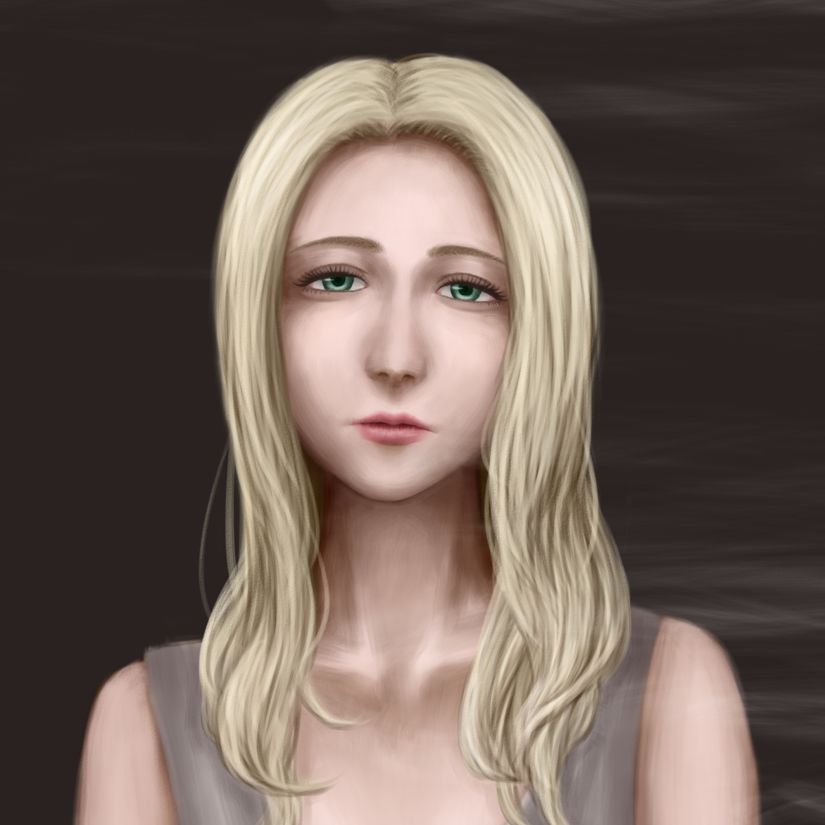 「マジでこの前描いたやつの顔はちゃめちゃに良く描けてるしこれは自画自賛してもよくな」|はしびろK(Hashibiro)のイラスト