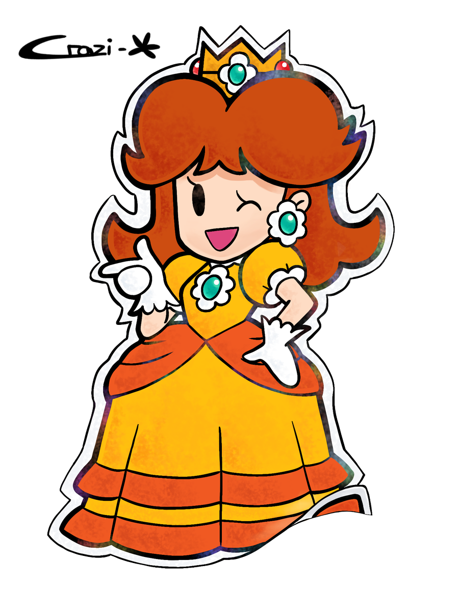 Paper Princess Daisy