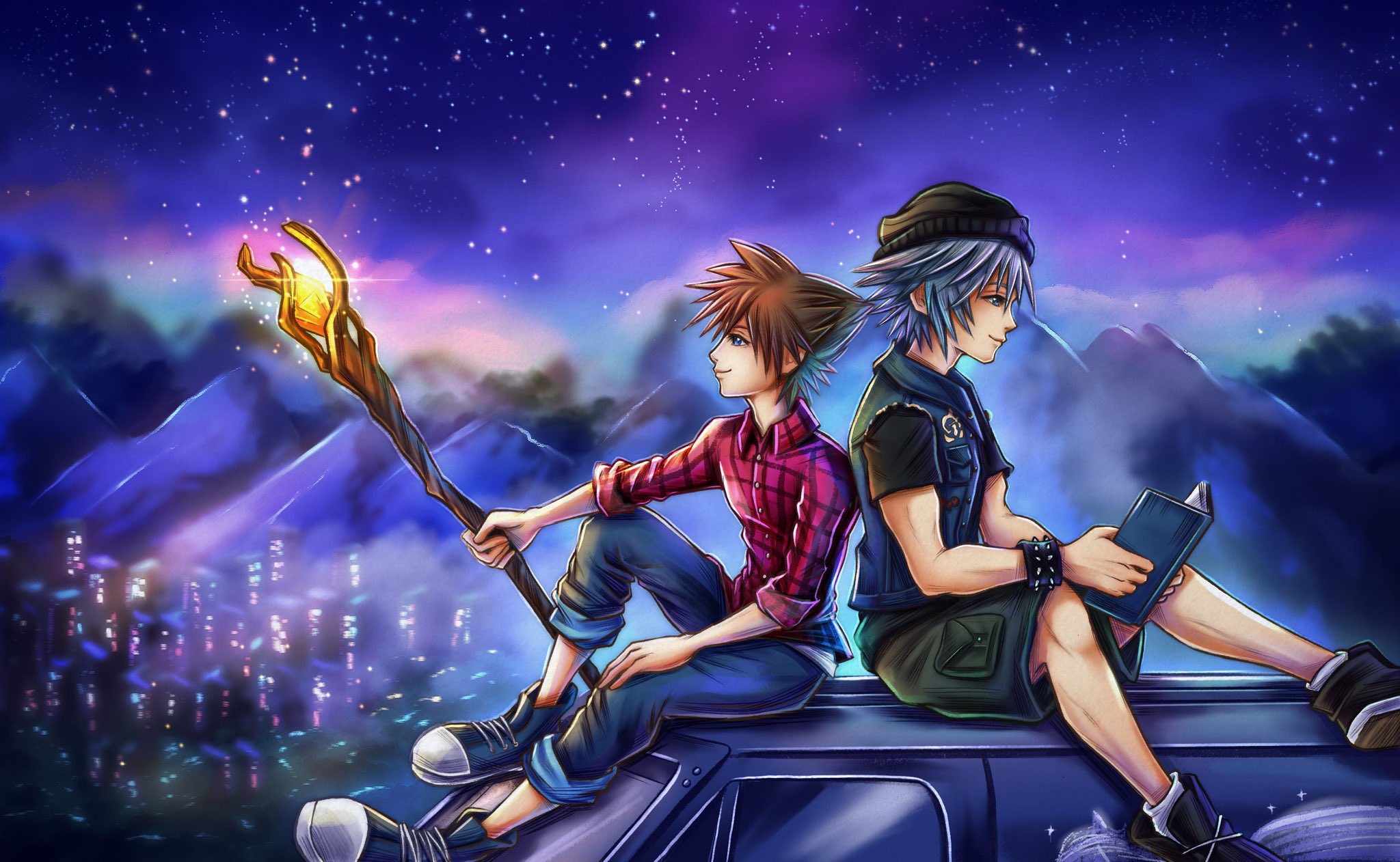 Kingdom Hearts Wallpaper Sora And Riku