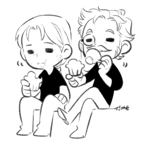 「Quick Gilbert doodle. #FE3H 」TimetheHoboの漫画