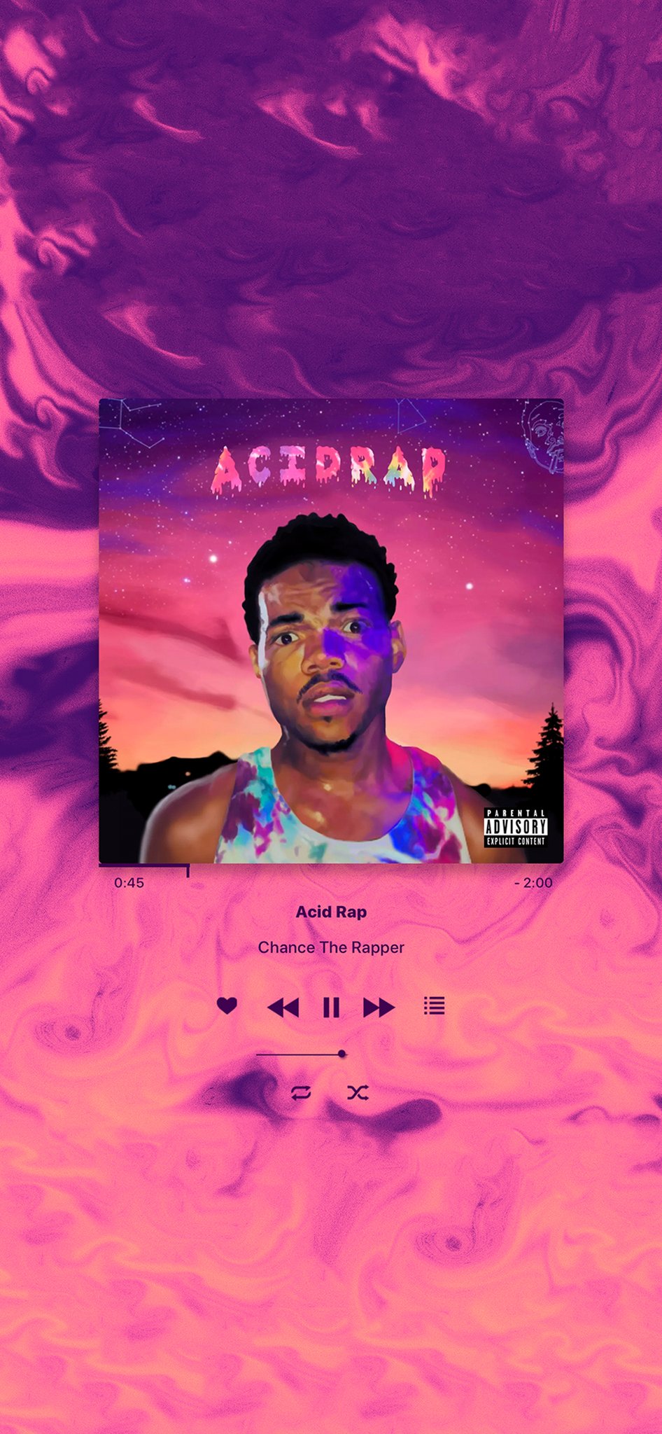 Acid Rap Iphone Wallpaper