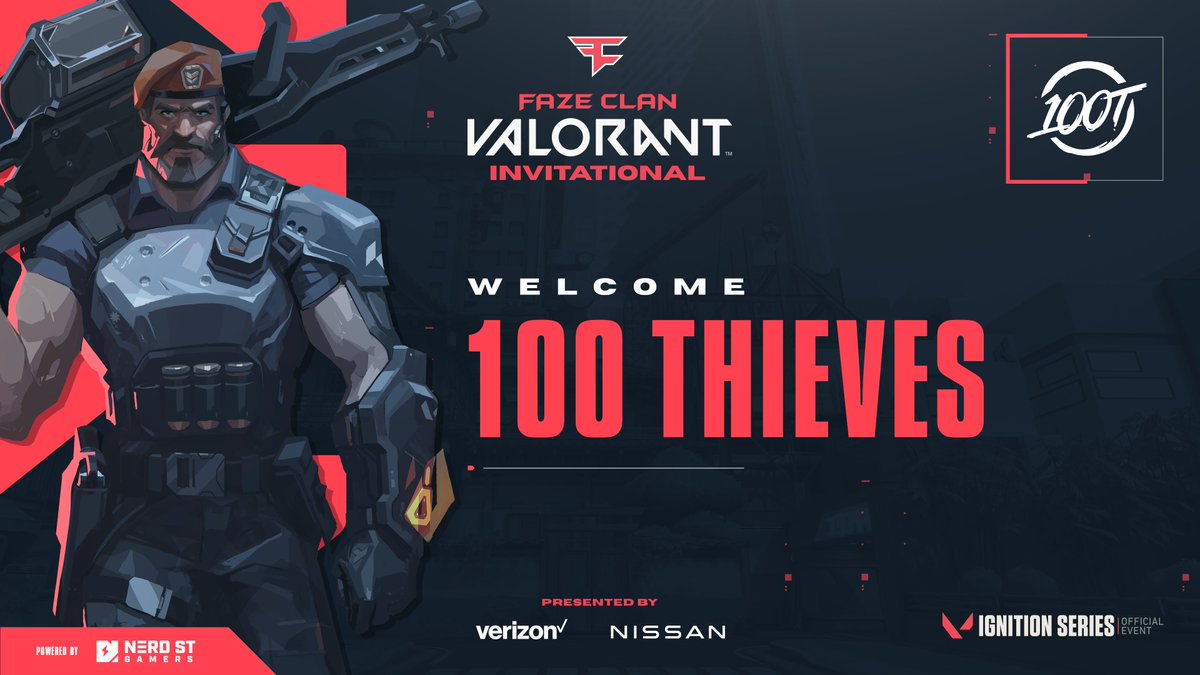 100T confirmed for the Faze Clan Valorant Invitational. : r/100thieves