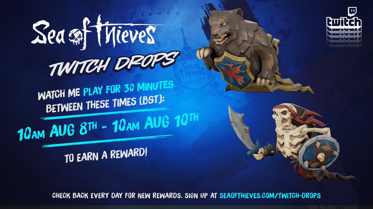 Twitch Drops this weekend, original Bear&Bird and Spinal Figureheads ...