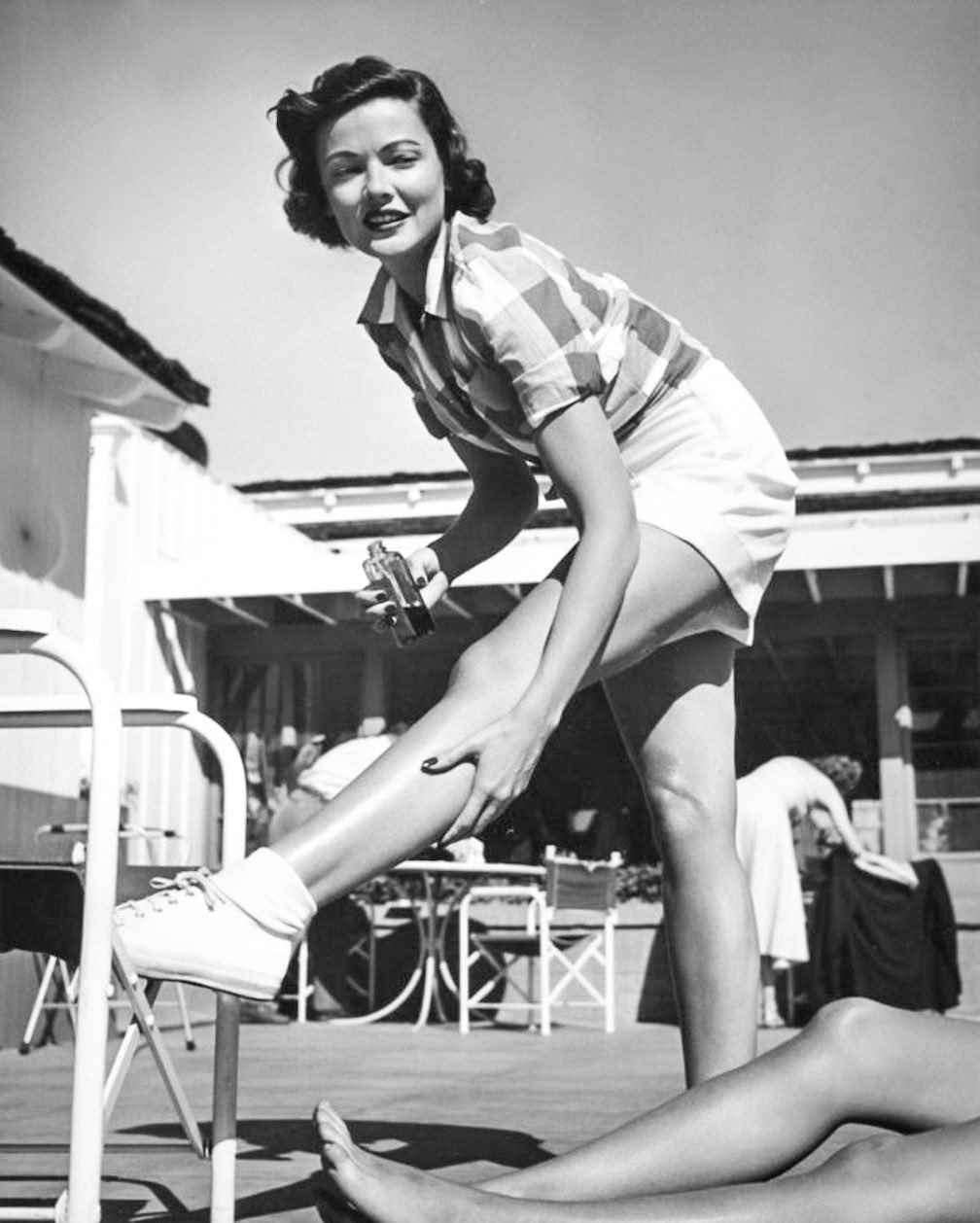 Gene Tierney Feet