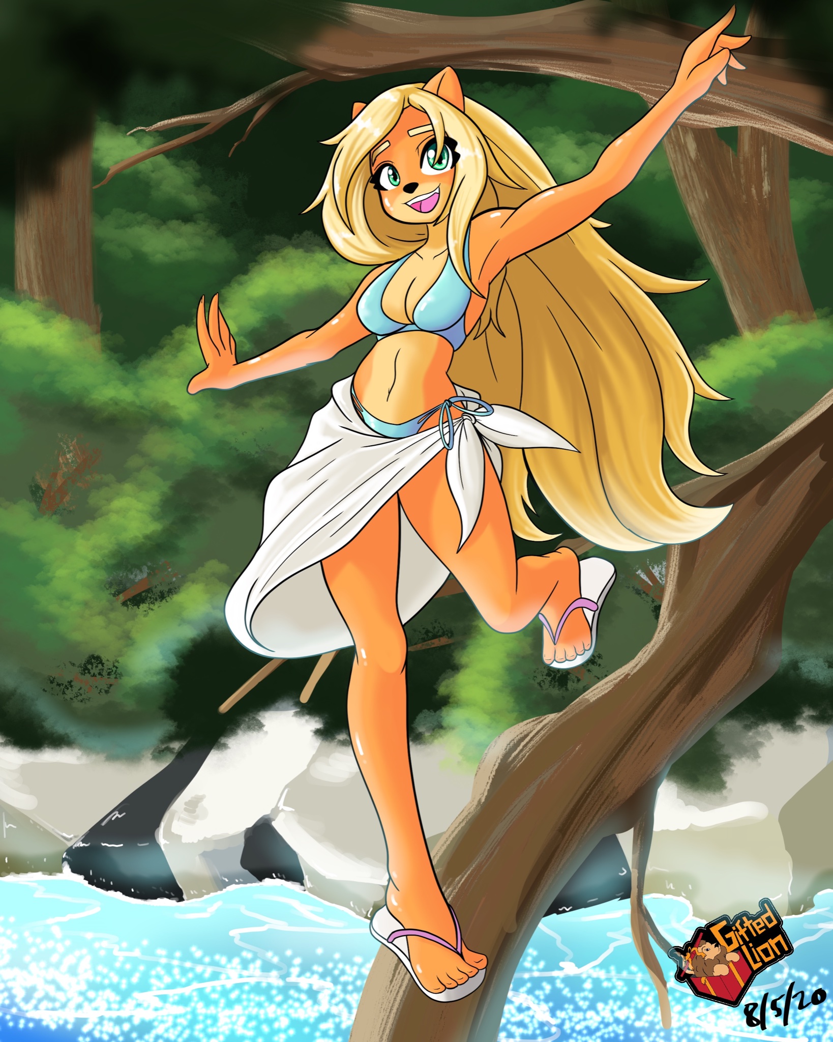 Gifted Lion on Twitter: "I heard there’s a thing called #cocojam5 so I drew a hair down cute ...