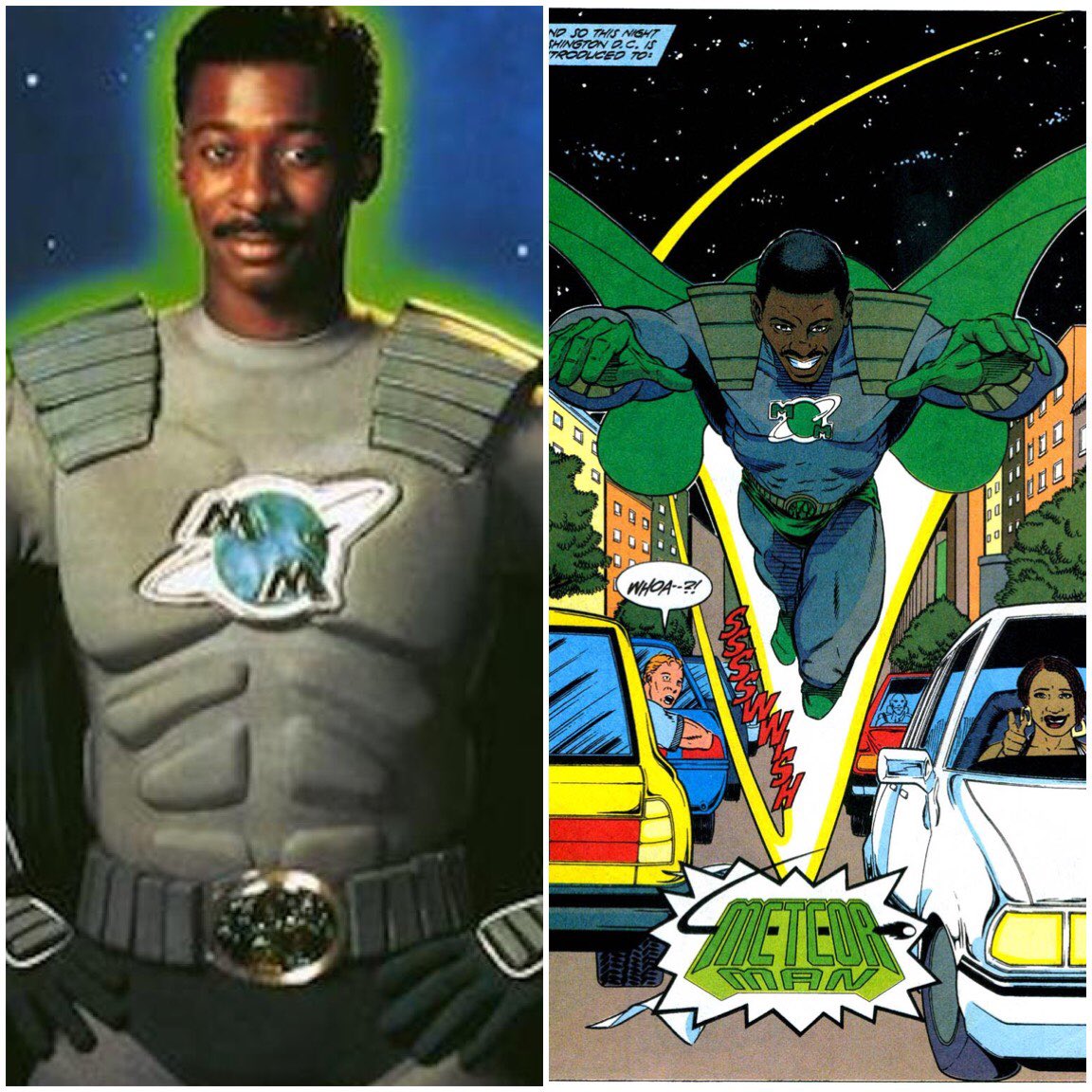 Meteor Man And Blankman