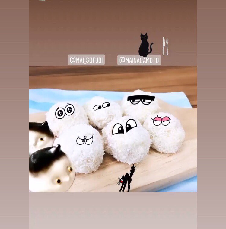 ナガモトマイ / mainagamoto on Twitter: "おもちとか、🍙に見えるみたい。 #お客様からの写真 #フテネコ #3匹目…