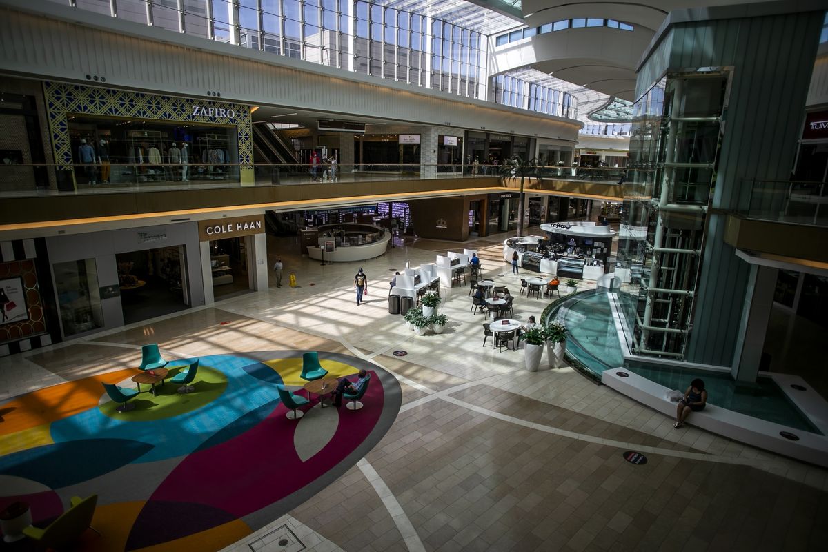 This is the Mall of San Juan, a $475 million luxury shopping center ...