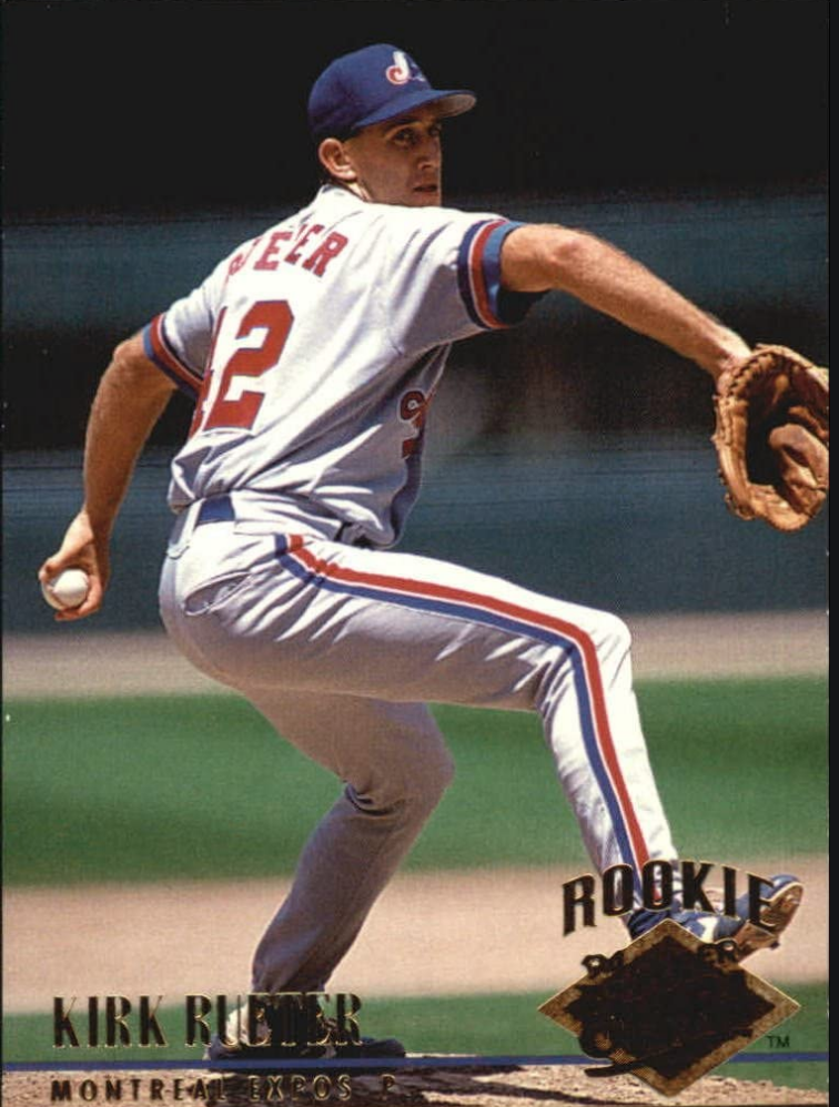 THIS DATE IN EXPOS HISTORY - Aug. 6 1993 - Rookie Kirk Rueter pitched ...