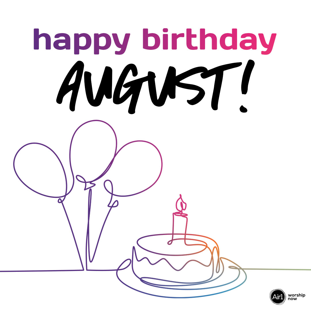 August Birthday Month Images