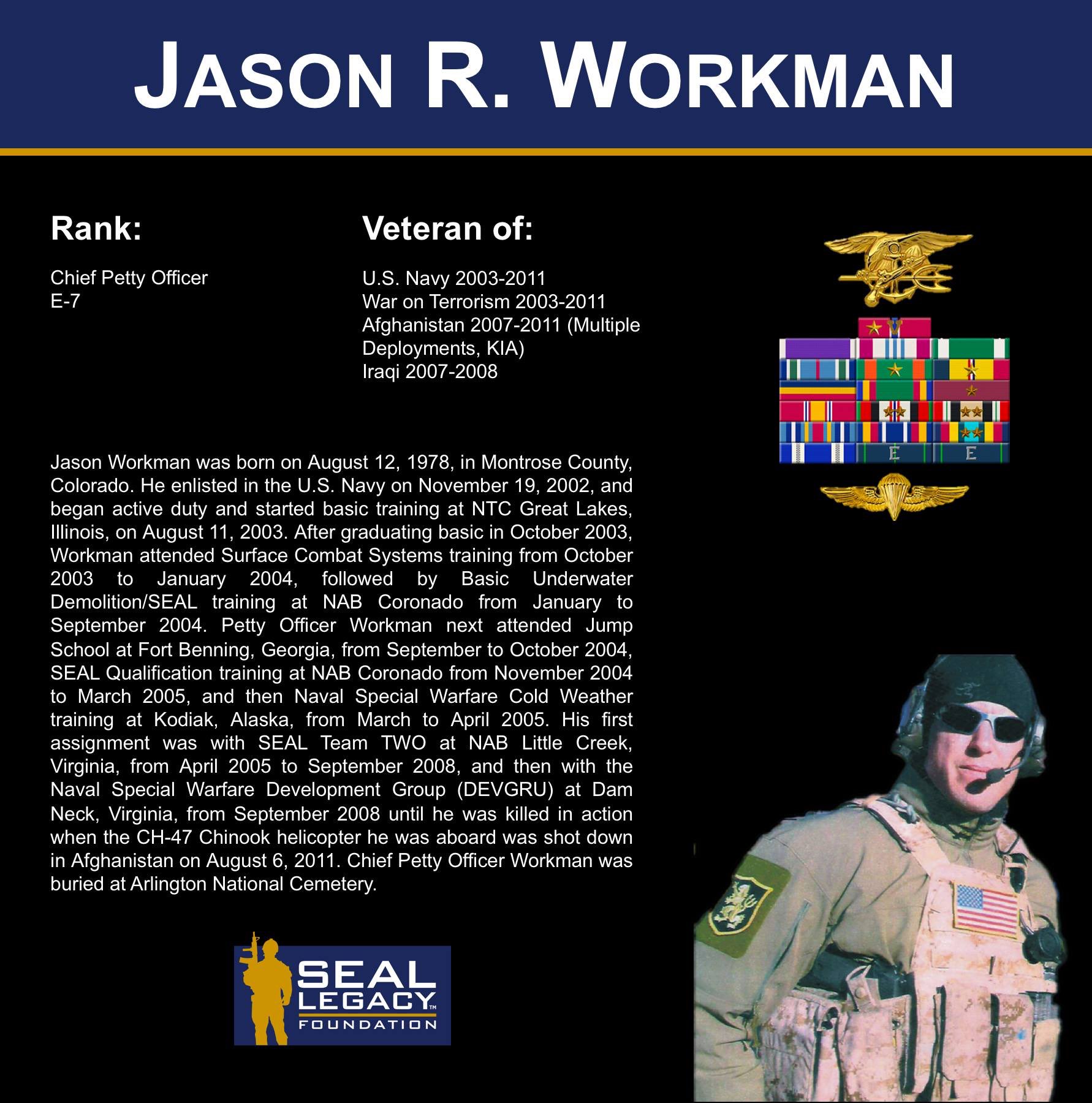 Jason Workman Navy Seal