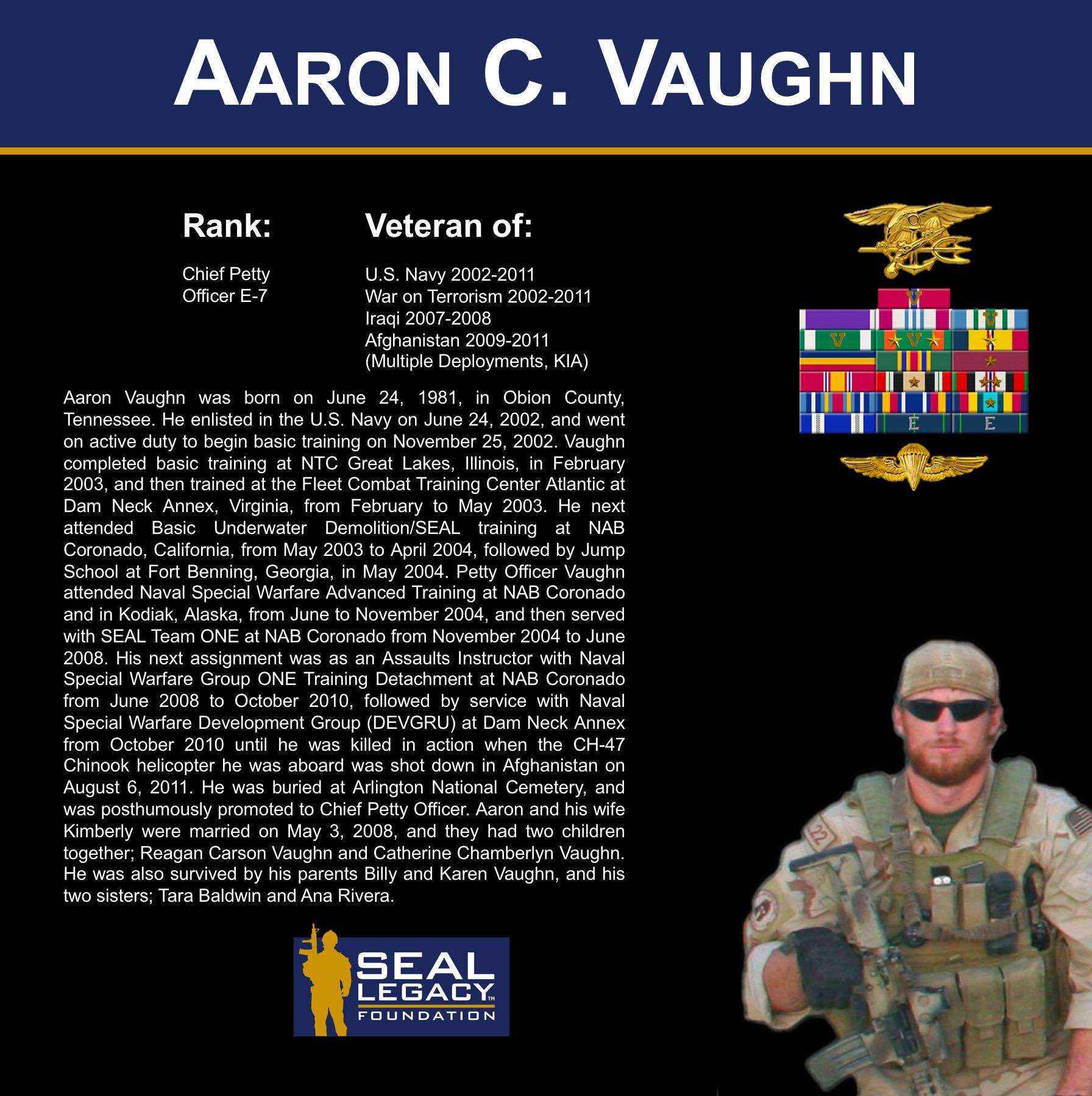 Aaron Vaughn Navy Seal