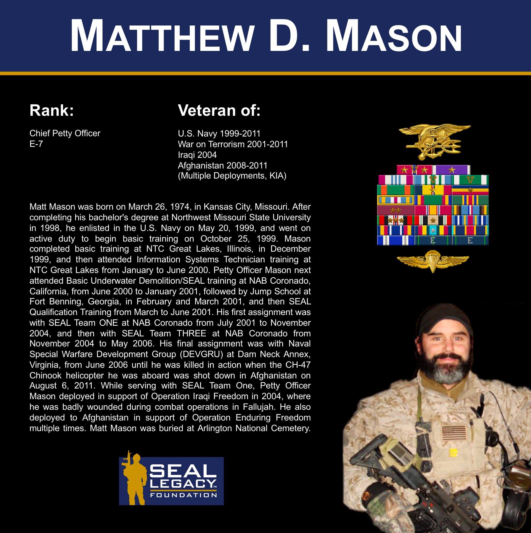 Matt Mason Navy Seal