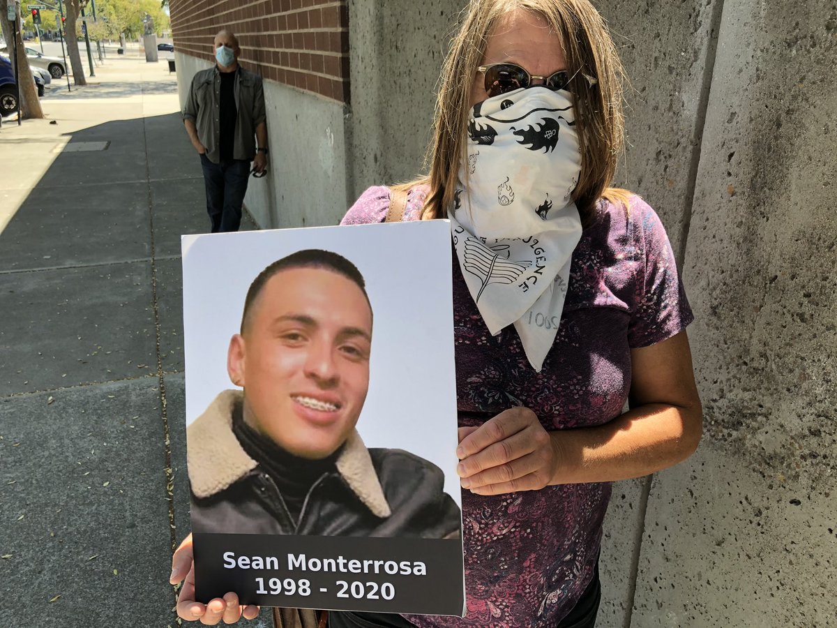 The family of 22-year-old Sean Monterrosa, who was shot and killed by ...