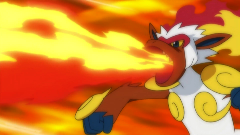 Infernape Flare Blitz