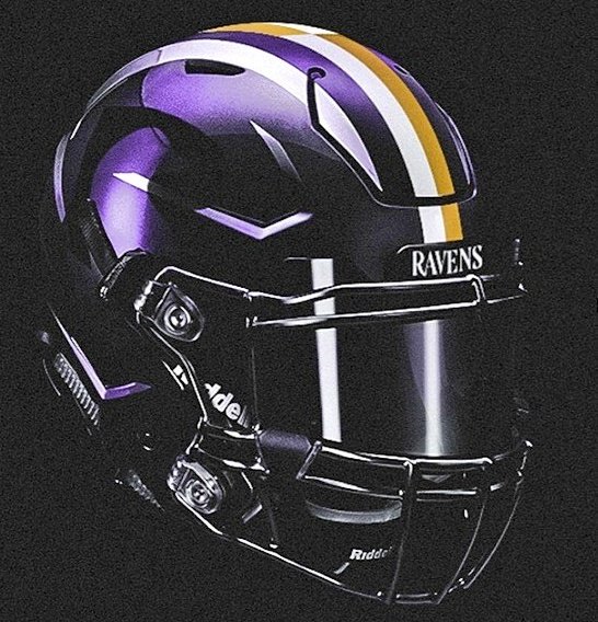 Ravens New Helmets