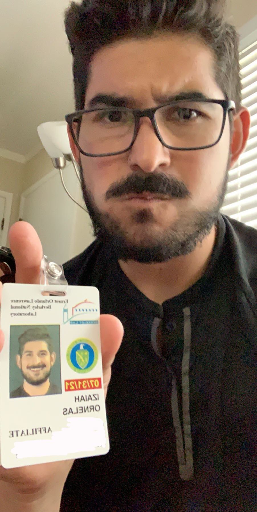 Selfie Man Holding Id Card - Printable Cards Selfie Man Holding Id Card - Printable Cards