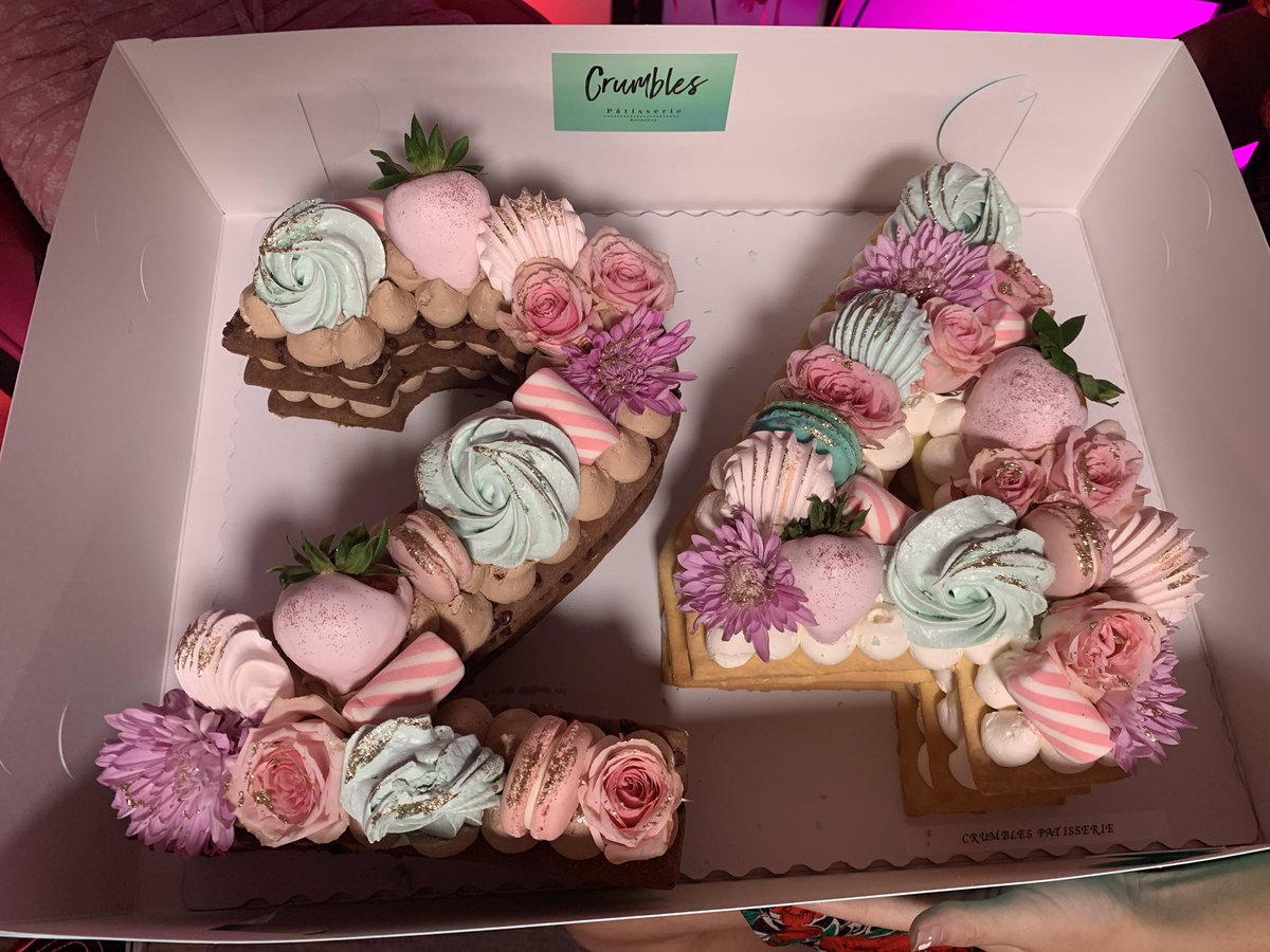 24 Birthday Cake Photo