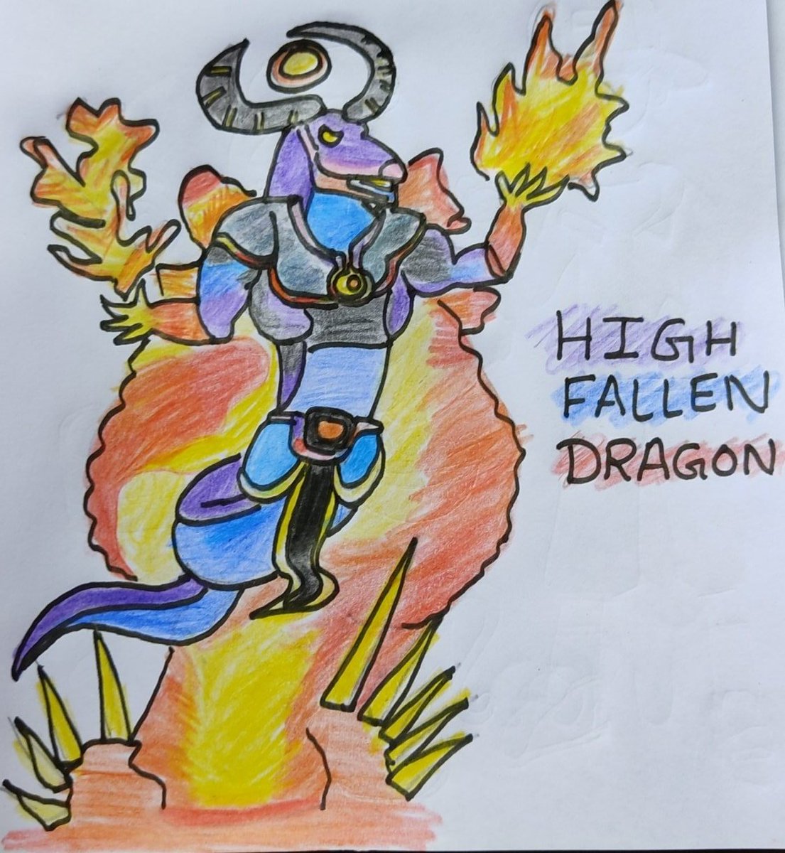 Fallen Dragon Dragon City