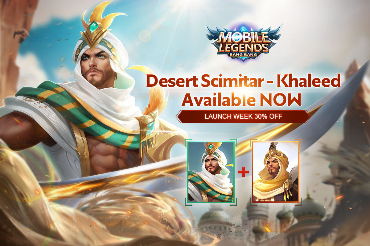 Mobile Legends Early Access on Twitter: "[NEW RELEASE] New hero, Khaleed, Desert Scimitar is ...