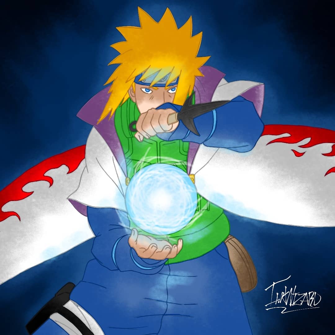 Minato Namikaze Wallpaper Rasengan