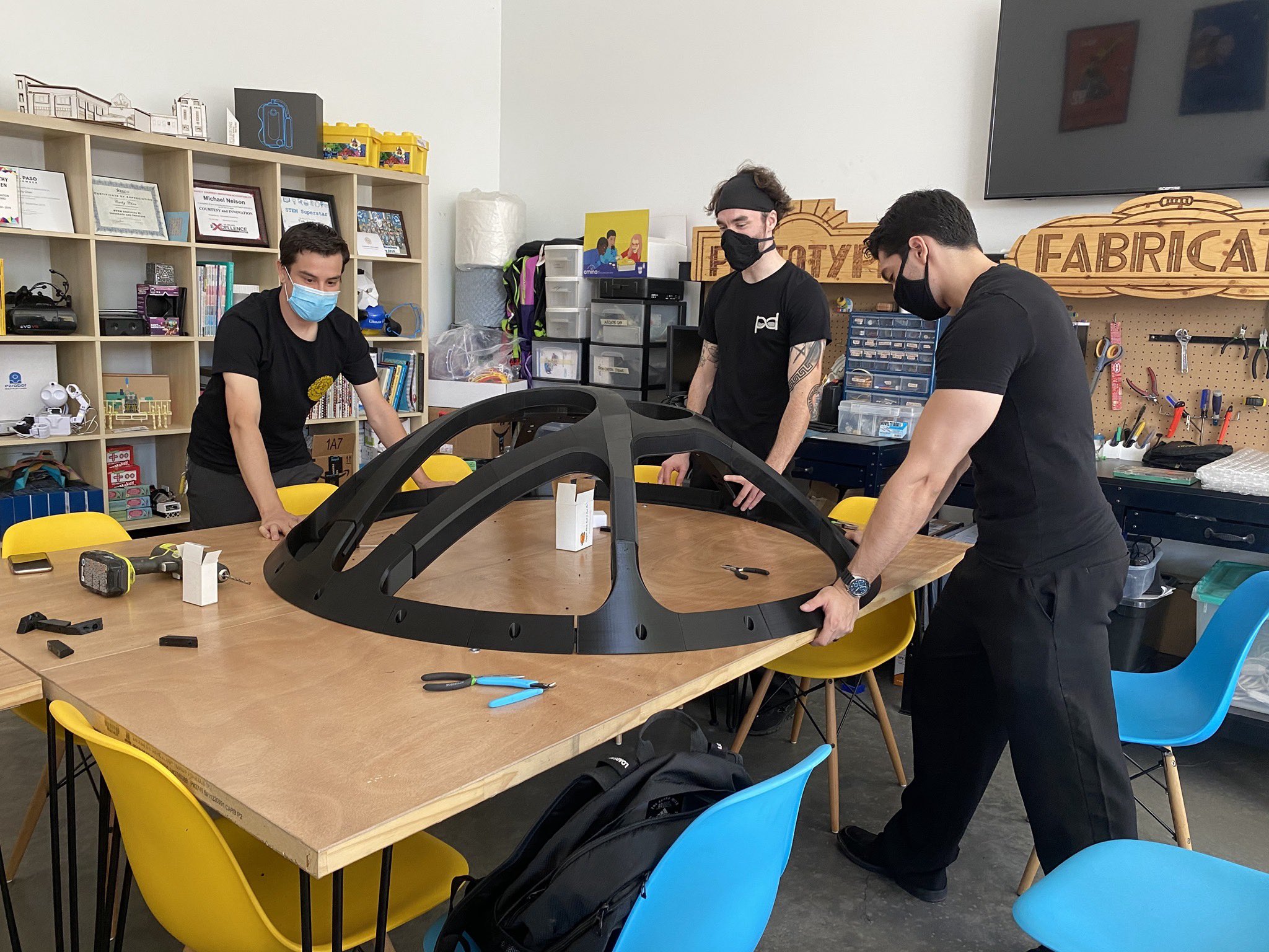 FabLab El Paso on Twitter: "Next stage of our top secret project w/Rubin Center (UTEP) is the ...