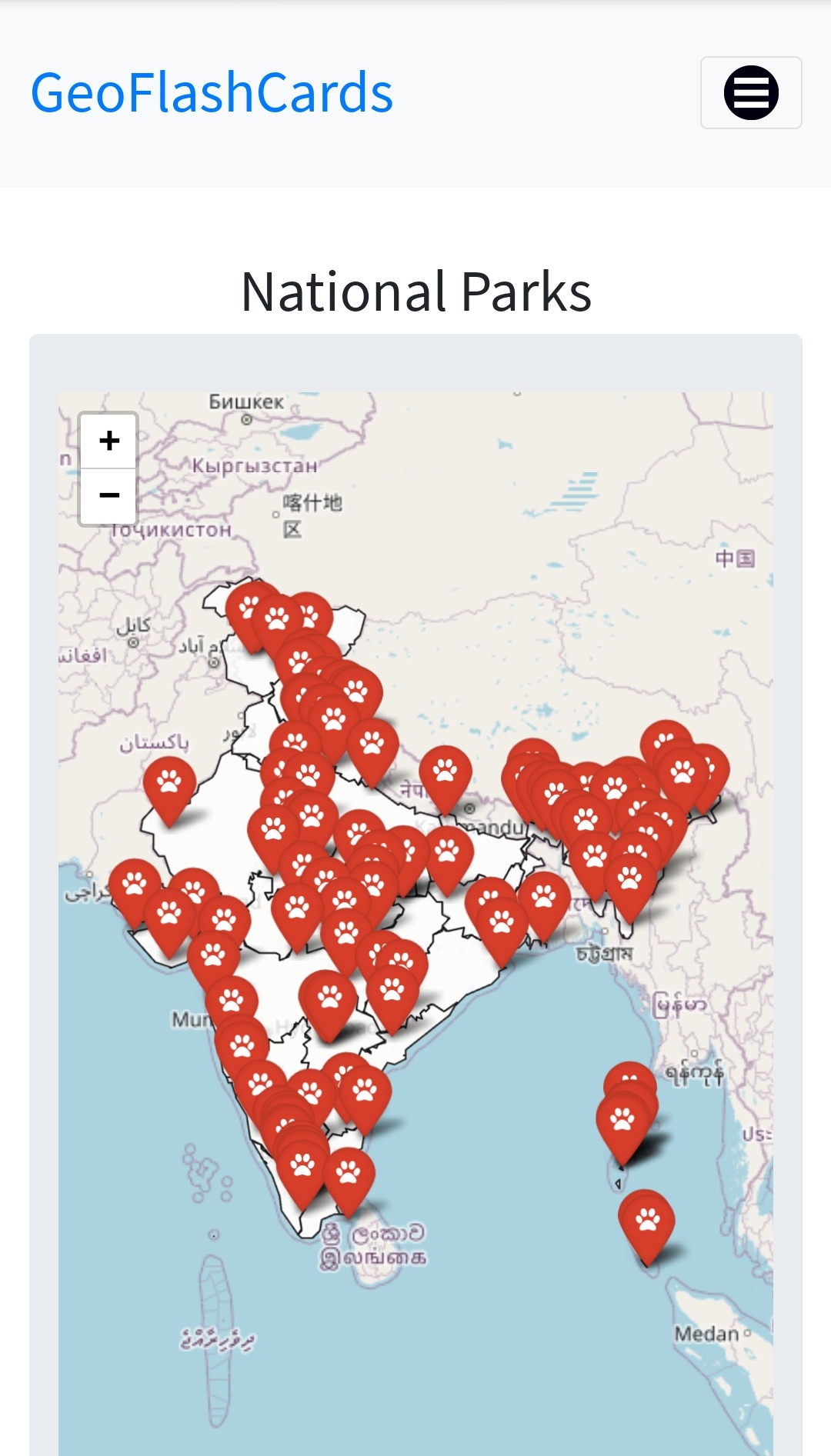 UPSC Geography Maps on Twitter: "How well do you know India's national parks? Let's find out ...