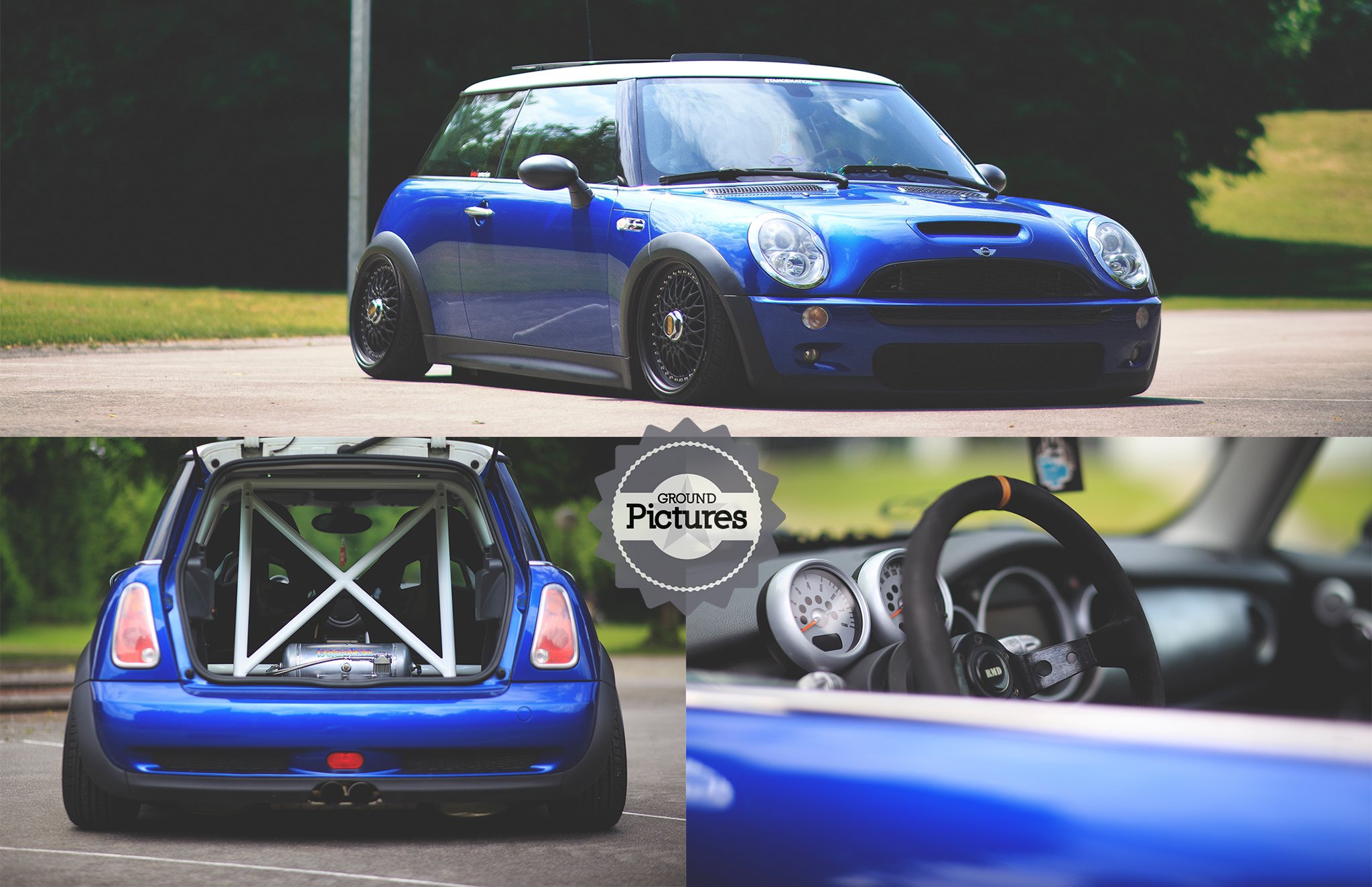 Bagged Mini Cooper