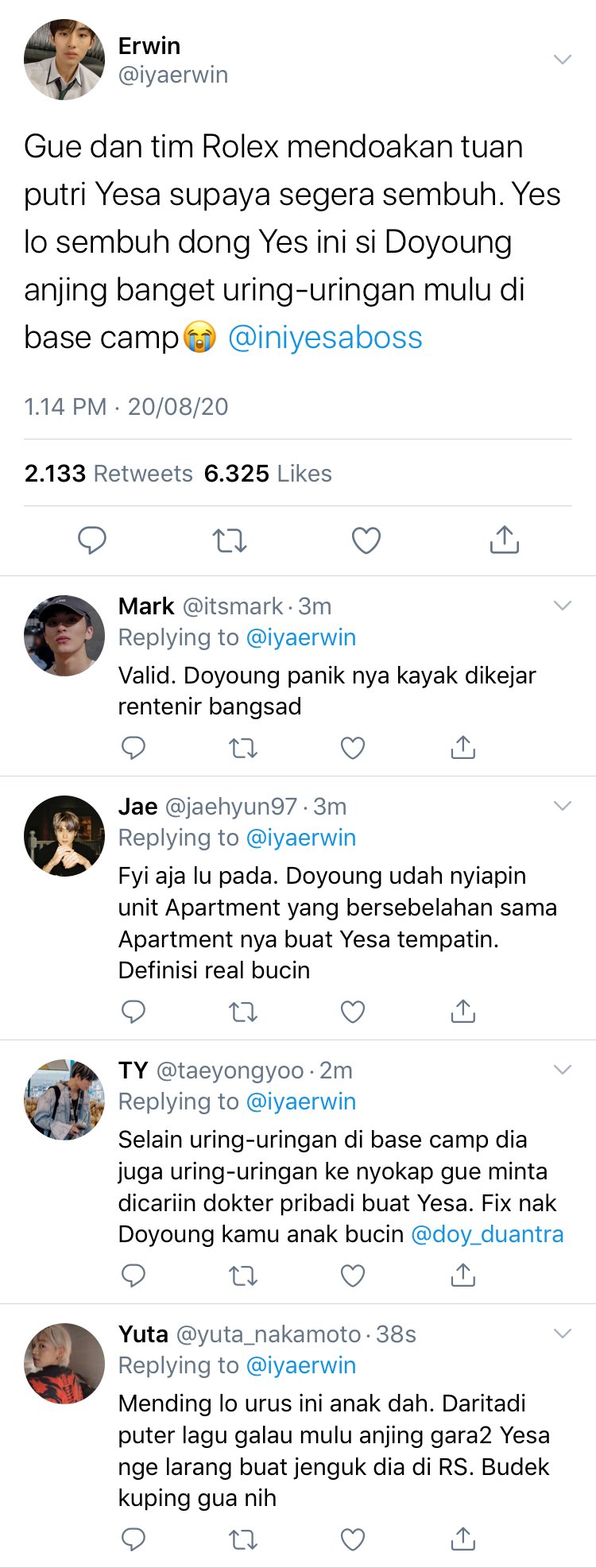 ok! on Twitter: "63. Doy uring-uringan…