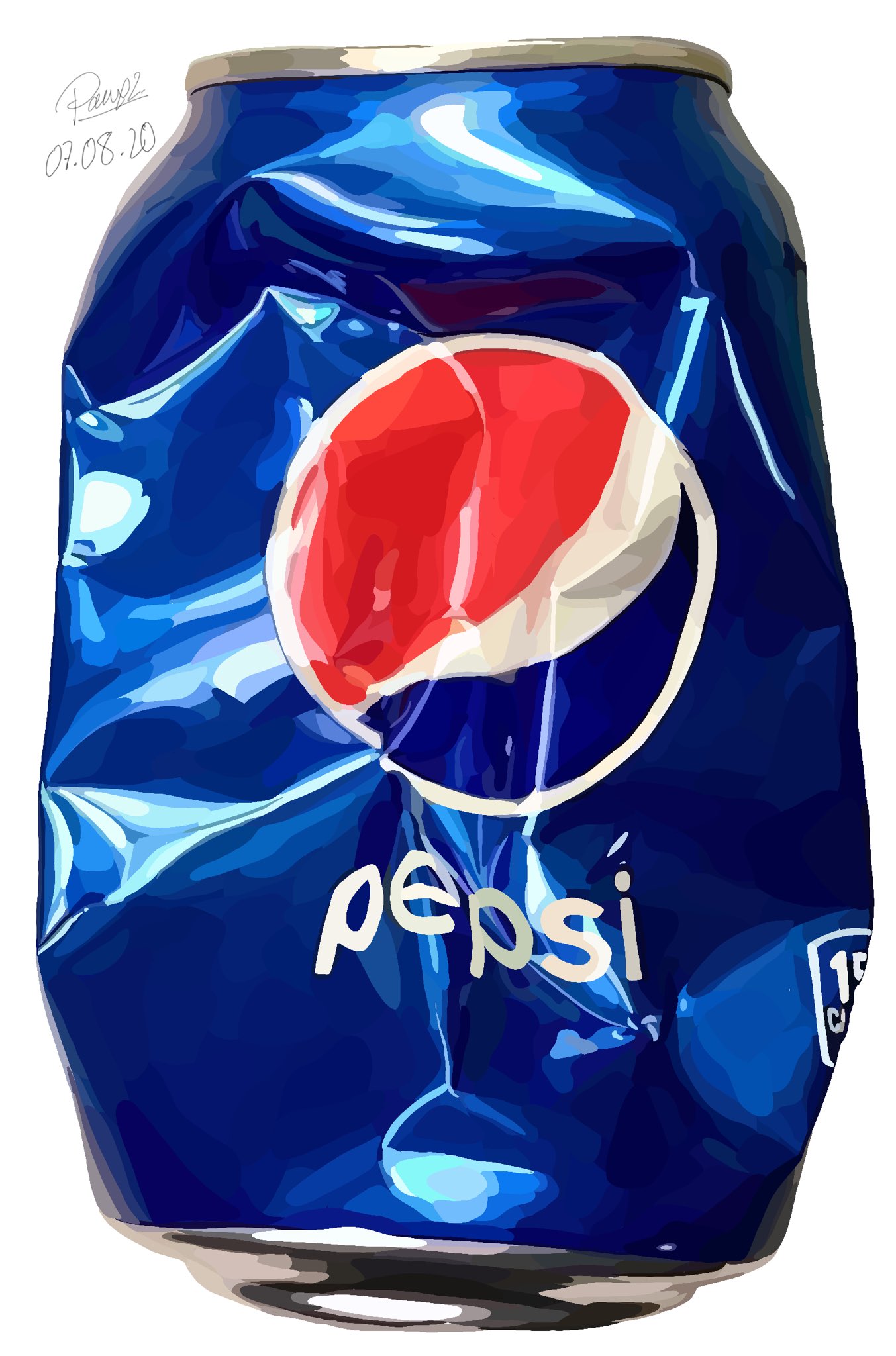 Pepsi Can Drawing