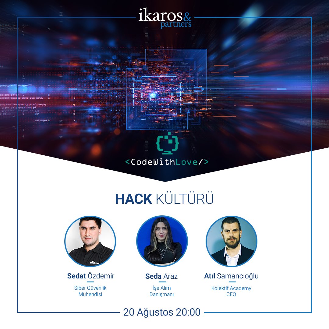 İkaros&Partners A.Ş. on Twitter: "İkaros & Partners, Code With Love webinar serimizin 2. yayını ...