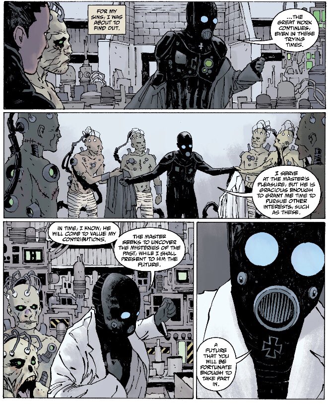 Kroenen Hellboy Comic