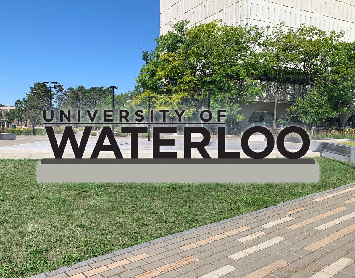The University Ave. UWaterloo sign is getting a new home. : r/uwaterloo