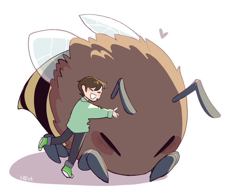 「Tubbo with a hive soldier from hollow kn」|SAD-istのイラスト