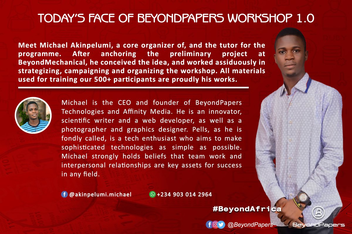 Akinpelumi Michael (@TheMichaelPells) | Twitter