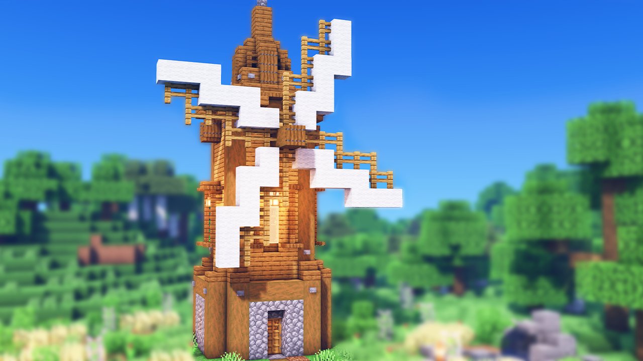 Minecraft Windmill Design