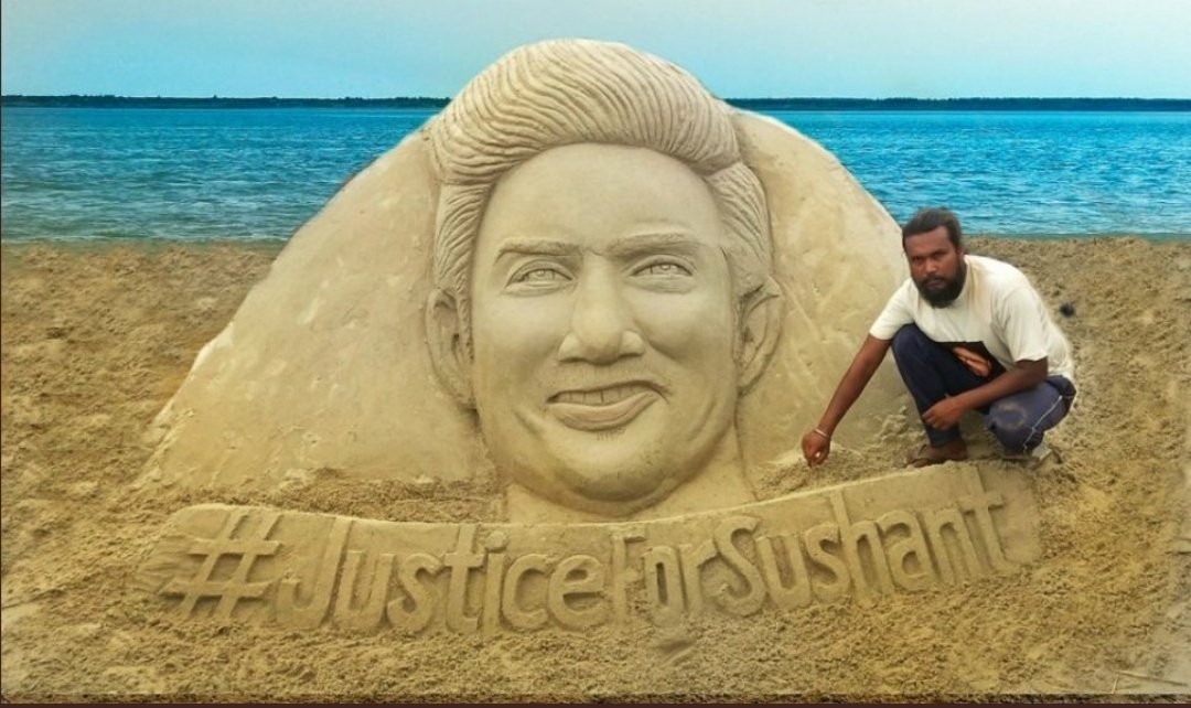 Asmita Jaiswal On Twitter Attention Everyone A Sand Artist Ashokkumarsand4 From Bihar