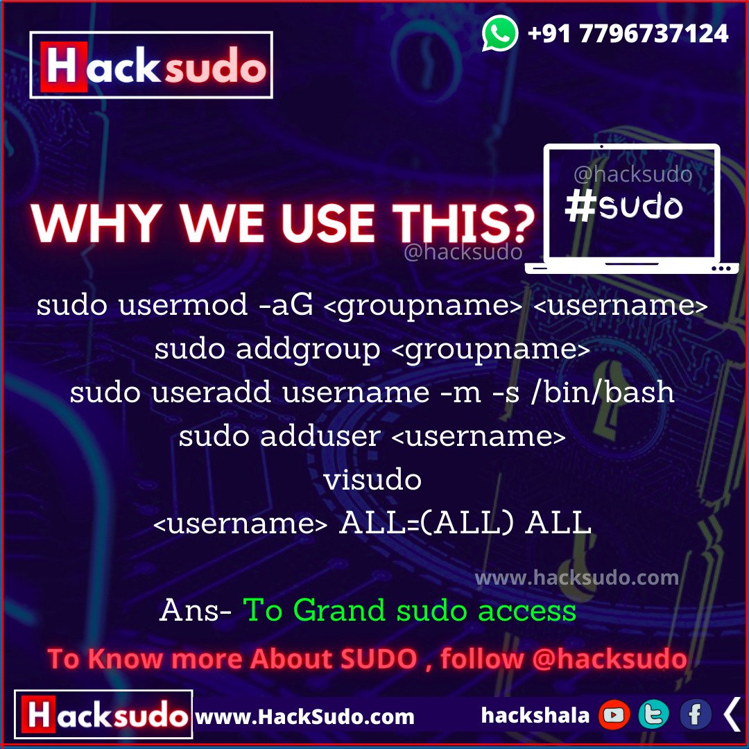 hack sudo (@hack_sudo) / Twitter