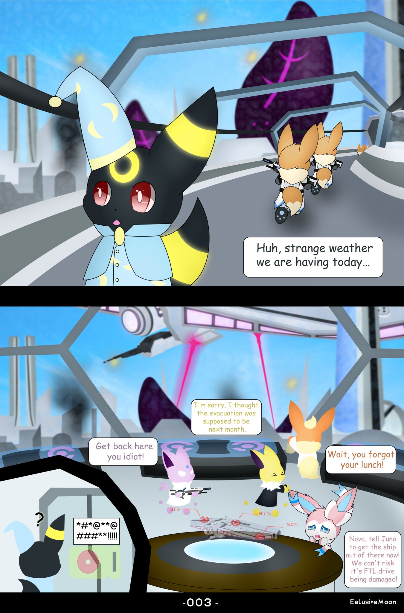 Eevee And Sylveon Comic