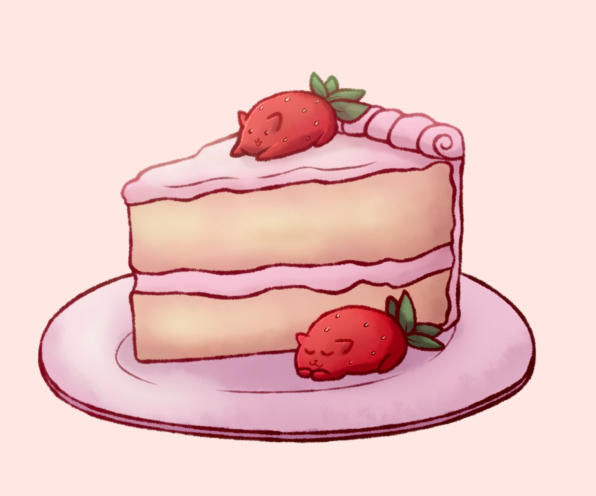 Anime Birthday Cake Drawing