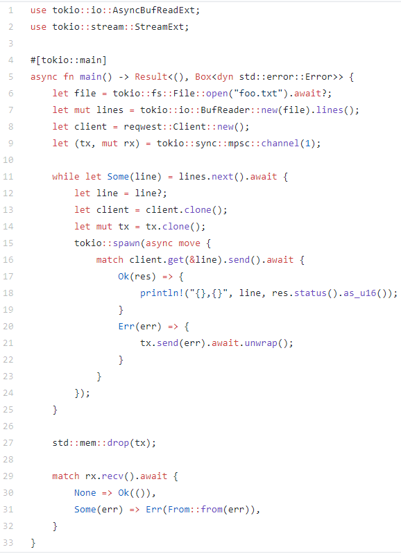 Michael Snoyman on Twitter: "So I wrote a Rust version of this, which didn't turn out as elegant ...