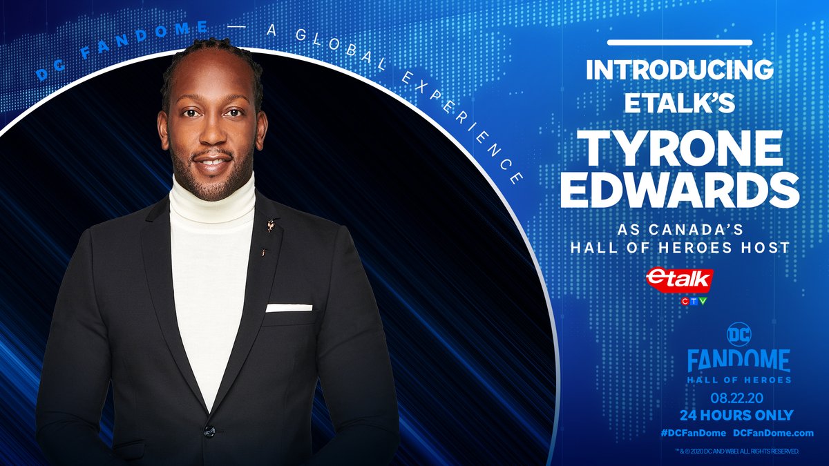 ? Attention all DCComics and etalkCTV fans! Catch Canadian host Tyrone ...