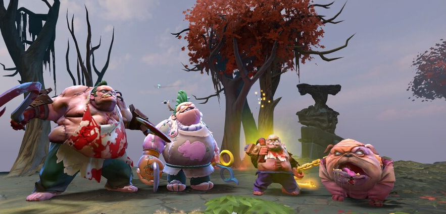 Dota 2 Pudge Portrait