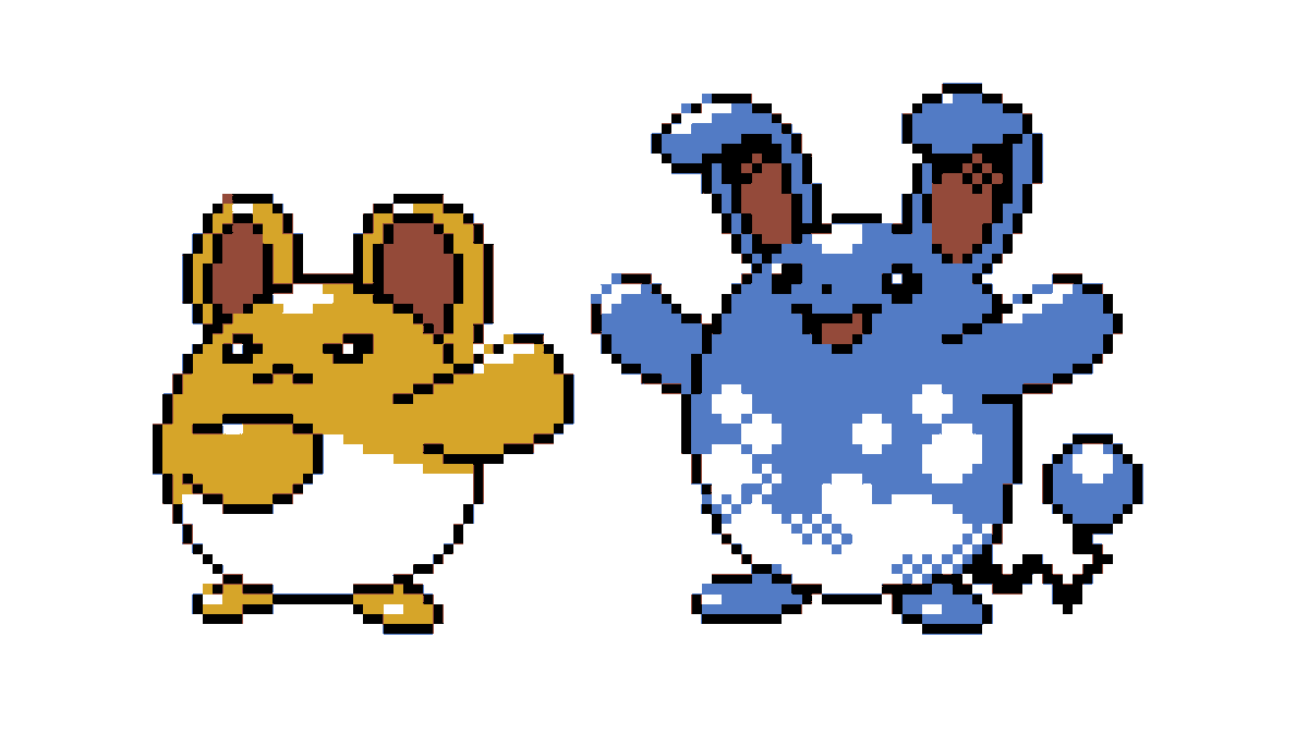 Shiny Azumarill Sprite