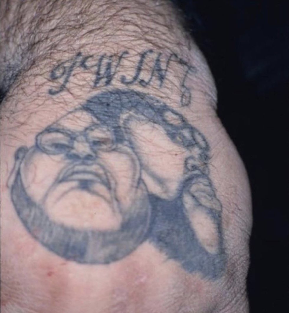 Johnny The Homicidal Maniac Tattoo