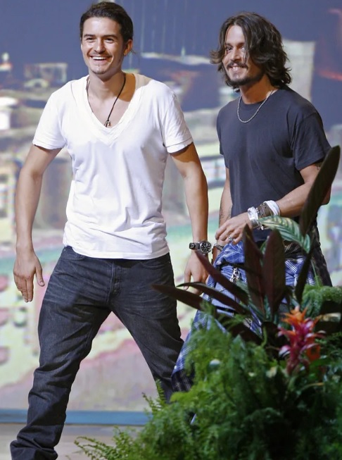 Orlando Bloom And Johnny Depp