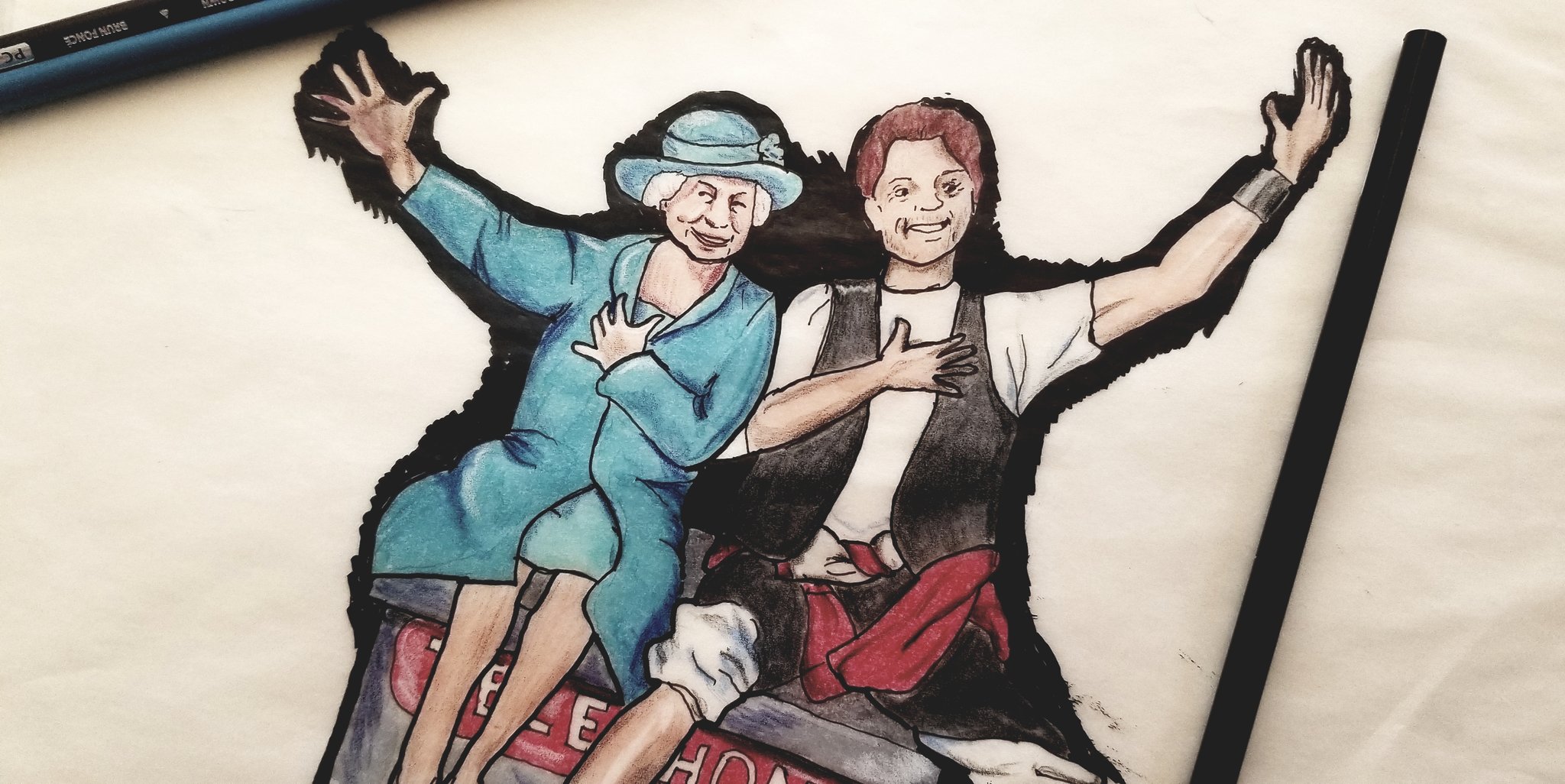 Misha Collins Elizabeth Collins