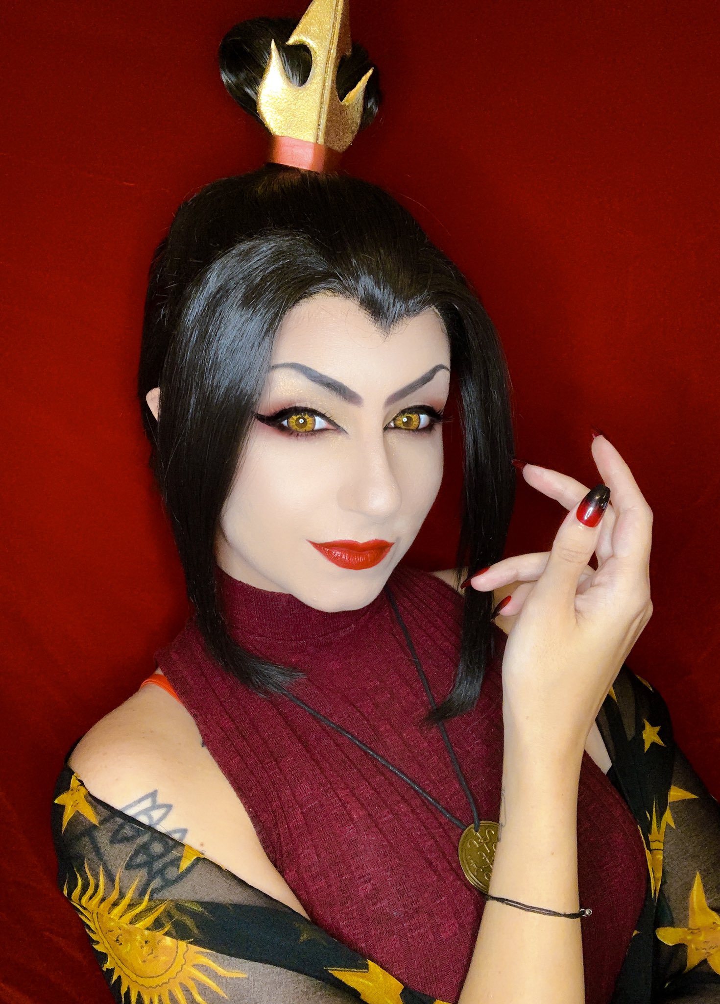 Fire Princess Makeup