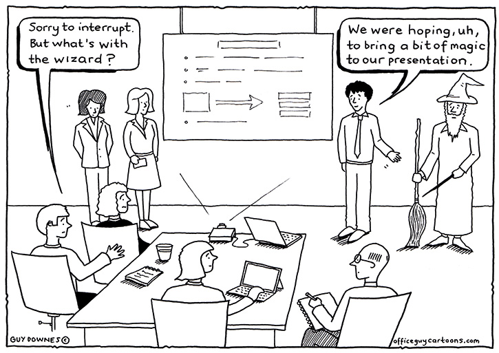 Office Meeting Cartoons