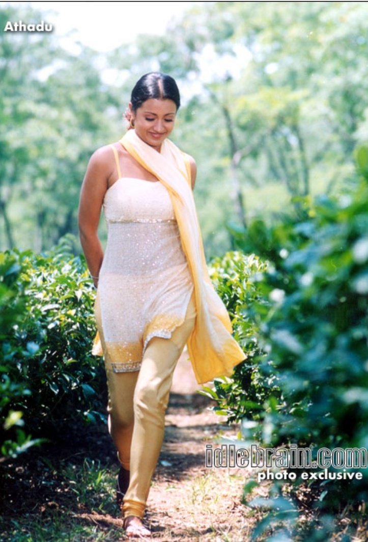 Trisha In Athadu